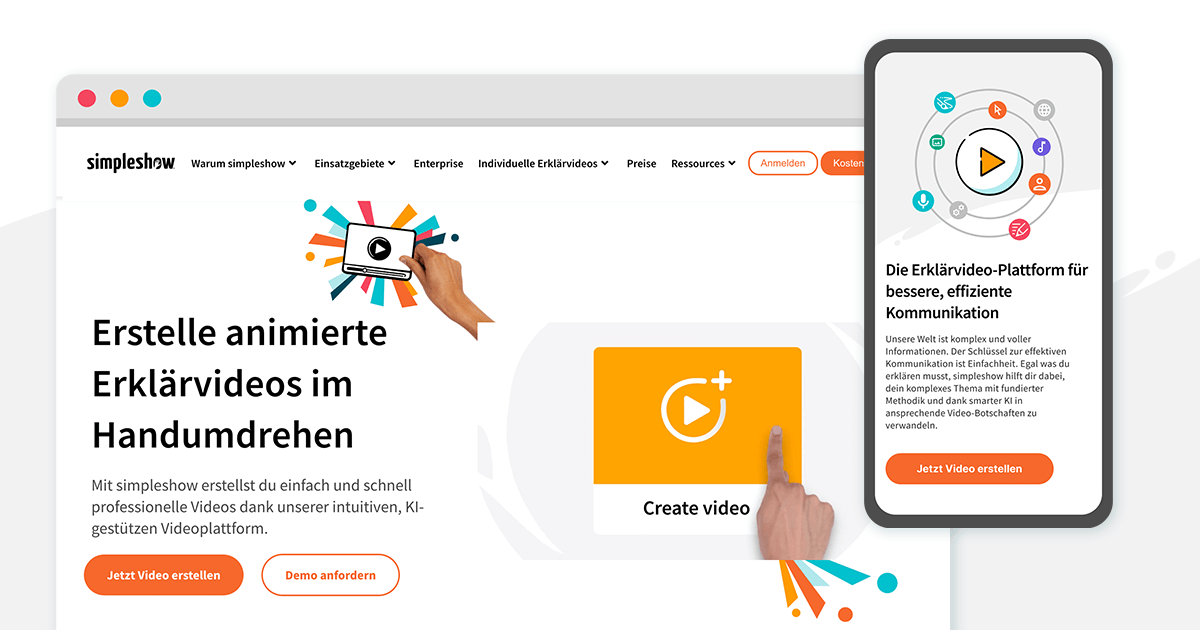 simpleshow hat eine komplett neue Website – simpleshow