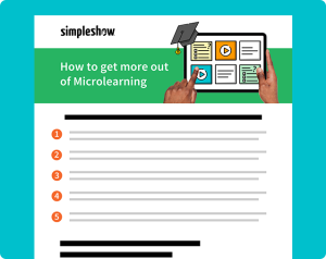 [Guide] How to get more out of microlearning Download form - simpleshow