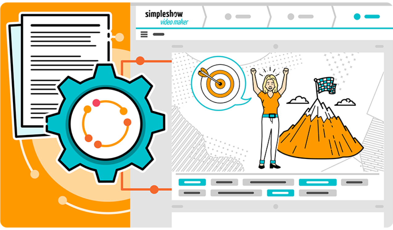 simpleshow AI video maker – explainer videos at the click of a button
